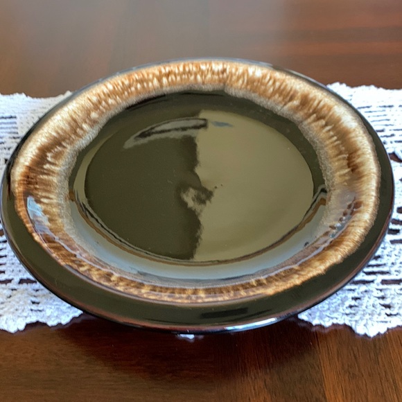 Dining | Vintage Pfaltzgraff Brown Drip Plate | Poshmark